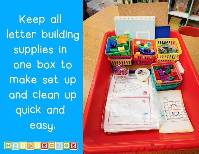 15+ (Mostly) FREE Hands-On Alphabet Letter Building Ideas!