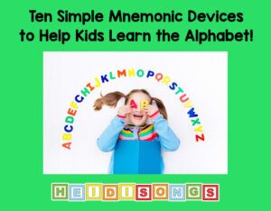 10 Simple Mnemonic Devices to Help Kids Learn the Alphabet ...